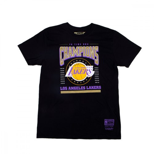 MITCHELL & NESS LOS ANGELES LAKERS CHAMPIONS TEE BLACK - Rapcity.hu
